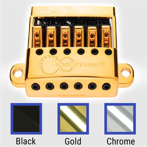 Evertune G Model 6 String Bridge For Gibson Style Guitars