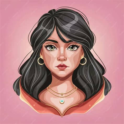 Premium Vector 2d Vector Illustration Colorful Cool Girls