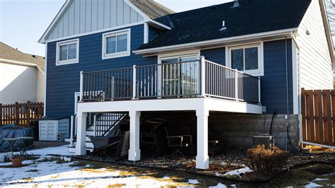 Basic Saddle Trex Deck Voyager Exteriors