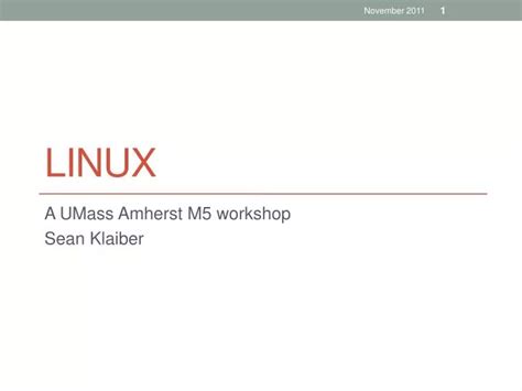 PPT Linux PowerPoint Presentation Free Download ID