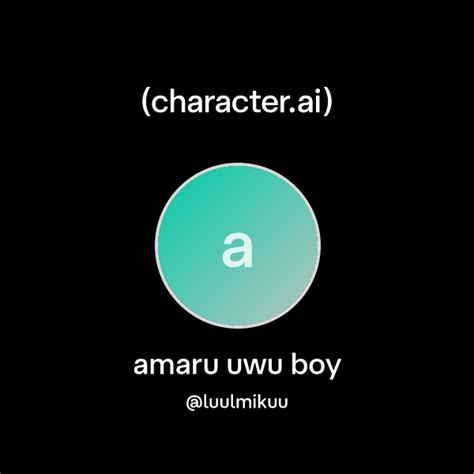 Chat With Amaru Uwu Boy Characterai Ai Chat Reimaginedyour Words