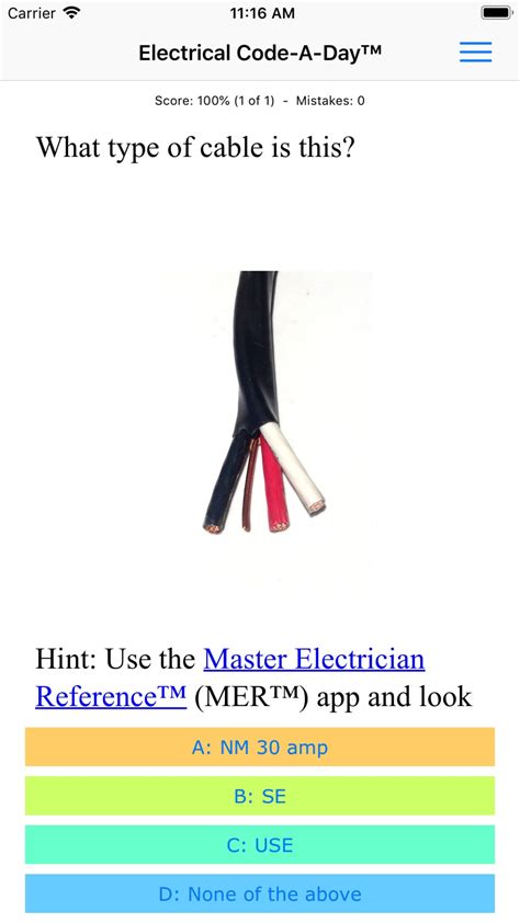 Electrical Code A Day For Iphone Download