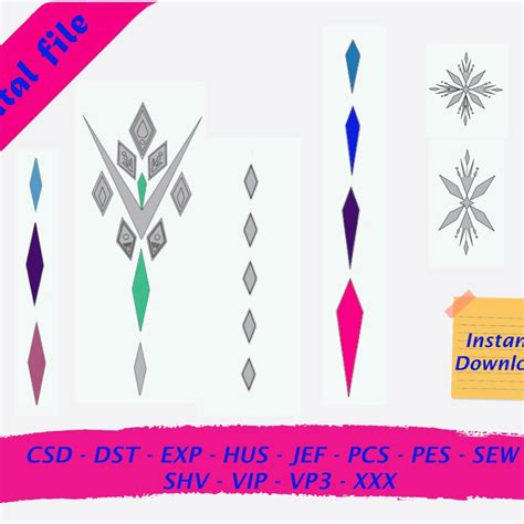 Elsa Dress Pattern Etsy