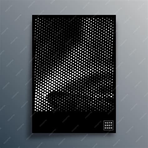 Premium Vector Halftone Pattern Design For Flyer Poster Brochure Cover Background Wallpaper