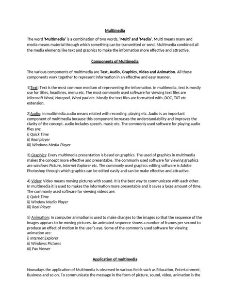 Multimedia Pdf Data Compression Multimedia