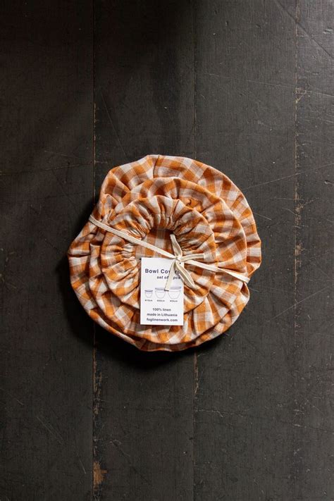 Fog Linen Work Bowl Covers Set Of 3 Fog Linen Work Fog Linen Linen