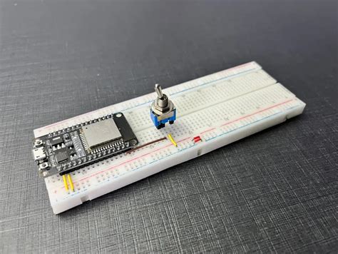 Interfacing Spdt Mini Toggle Switch 3 Pin Ezlopi