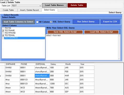 Easy Sql Server Tool Using C Codeproject