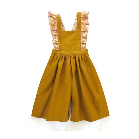 Girls Overall Sewing Pattern Pdf Melbourne Etsy