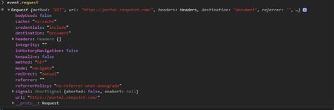 Javascript Fetch Request Immediately Failing In Service Worker