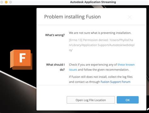 Errno 13 I Have Tried All These Known Issues But Still Can Not