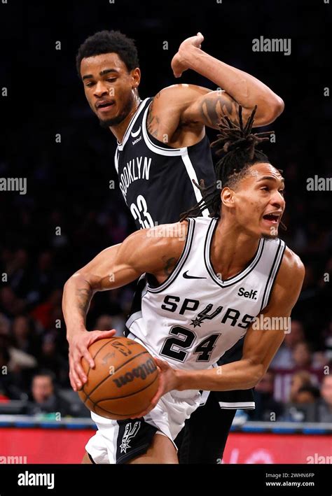 San Antonio Spurs Guard Devin Vassell 24 Drives To The Basket Against