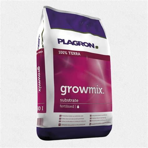 Plagron Grow Mix Erde mit Perlite 50 Liter