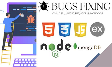 Fix Bugs In Html Css Javascript Nodejs Expressjs Mongodb By Umarmalikco Fiverr