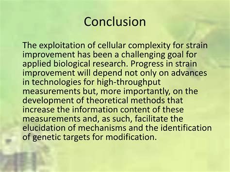 Strain Improvement Pptx