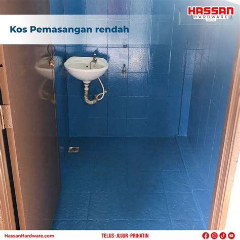 Transformasi Lantai Kedai Anda Dengan Cat Epoxy Ea4 Yang Menarik