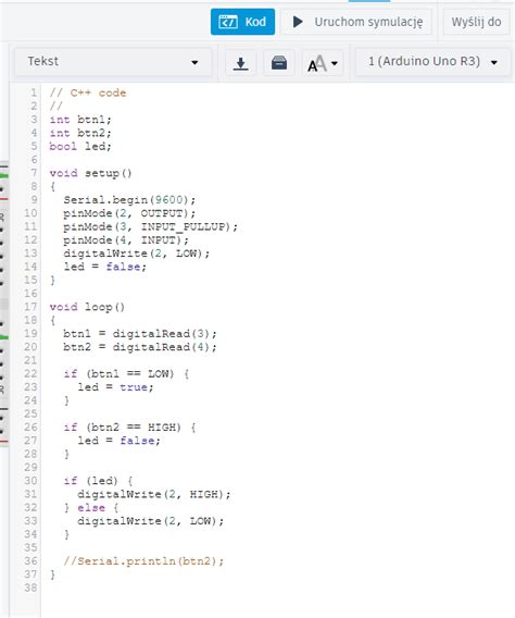 Platforma Arduino W Tinkercad Zespół Placówek Resocjalizacyjno