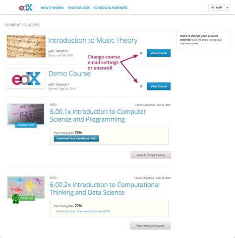 31 Exploring Your Dashboard Settings And Profile — Open Edx Learner