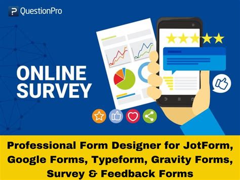 JotForm Google Forms Typeform Gravity Forms Survey Feedback Forms Upwork