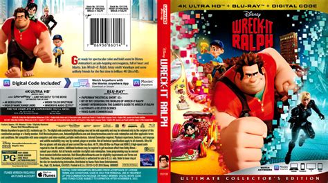 Wreck It Ralph 2012 4k Uhd Cover Dvdcovercom