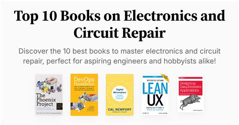Top 10 Books On Electronics And Circuit Repair Summaries And Audio