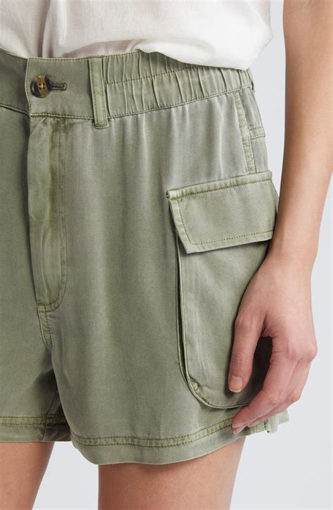 Treasure And Bond Cargo Shorts In Olive Acorn At Nordstrom Size Medium
