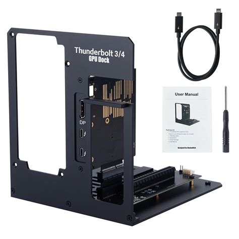 Egpu Enclosure Thunderbolt 3 4 Usb4 40gbps Pd 85w Charging Desertcart India