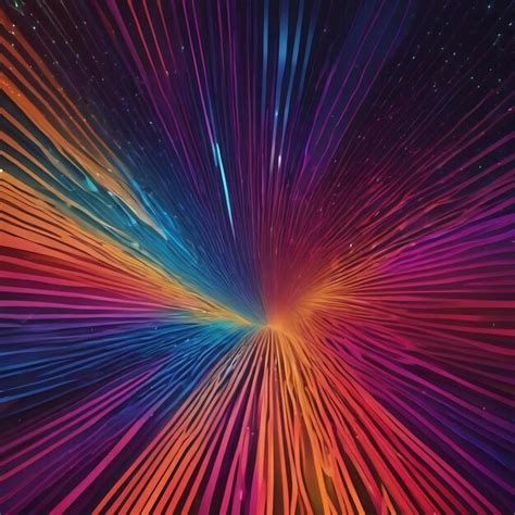 Premium Ai Image Abstract Lines Gradient Background Of Connection