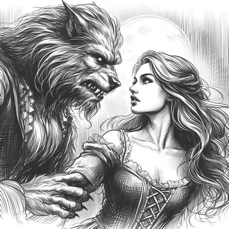 Download Ai Generated Beauty Beast Royalty Free Stock Illustration