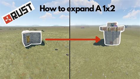 The Ultimate 4 Man Compact Secure Cheap 1x2 IN DEPTH Base Design In Rust YouTube