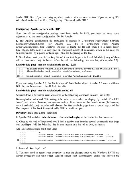 How To Configure PHP With IIS Or Apache On Windows PDF