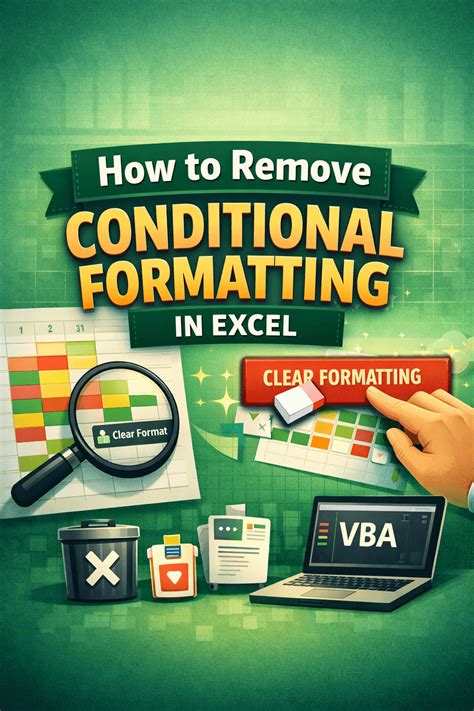 How To Remove Conditional Formatting In Excel Excel Insider