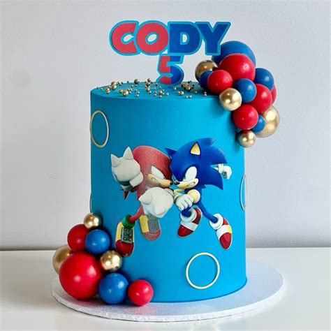 Sonic V Knuckles Cake In 2025 Sonic Birthday Cake Sonic Cake Sonic Birthday Parties