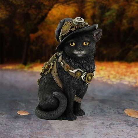 Статуетка Nemesis Now Adult Steampunk Clockwork Kitty 16 Cm Ozone Bg