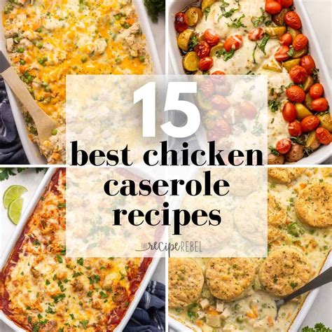 The Best Chicken Casserole Recipes Make Ahead Friendly