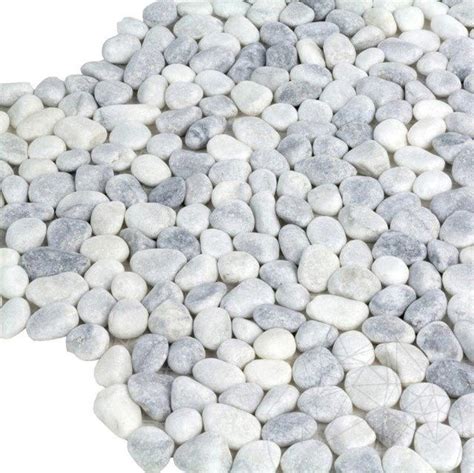 Pebble Small Ice Tumbled Mosaic Piatraonline Uk