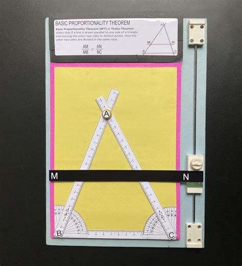 Basic Proportionality Theorem Thales Theorem 8 Steps With Pictures Instructables
