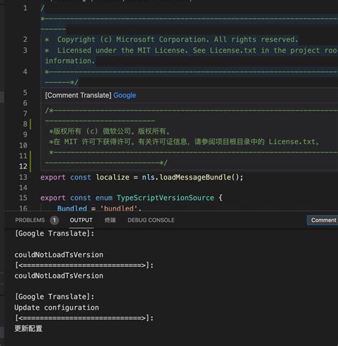 插件失效貌似谷歌翻译接口更新了 Issue intellism vscode comment translate GitHub