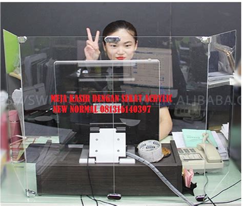 Jacrylic Sekat Ruangan Acrylic Sekat Meja 081316140397 By Sthephanus Sthephanus Medium