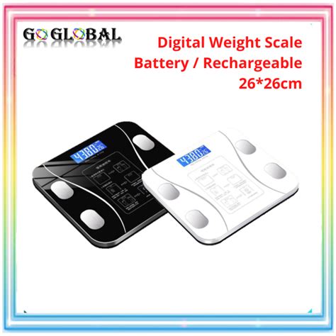 Digital Scale Weighing Scale Body Fat Penimbang Berat Badan Electronic Weight 79 In 1 Bluetooth