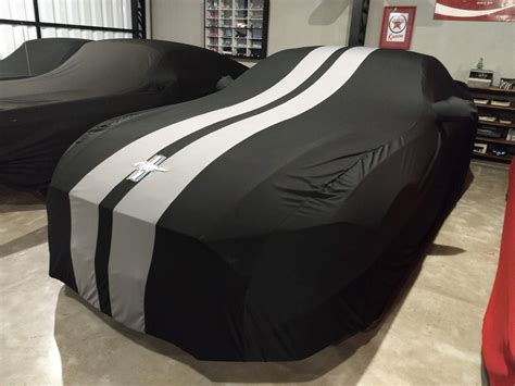 Ford Mustang Custom Tailor Made Indoor Car Covers With Embroidered Logo