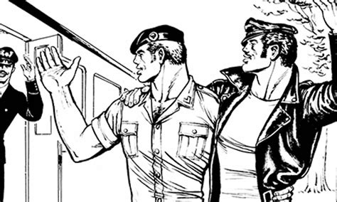 Queer Icon Tom Of Finlands Homoerotic Drawings Come To London The
