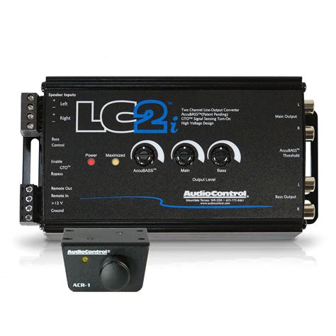 AudioControl LC I Channel Line Out Converter With Accubass With