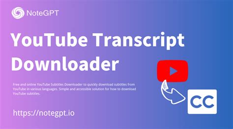 Youtube Transcript Downloader Free Online