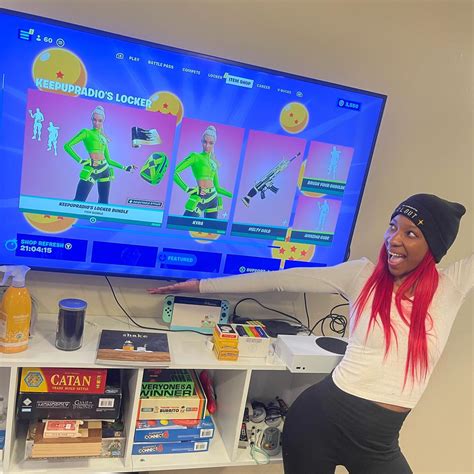 Whitney Keepupradio Clout Queen Of Fortnite Introducing Something
