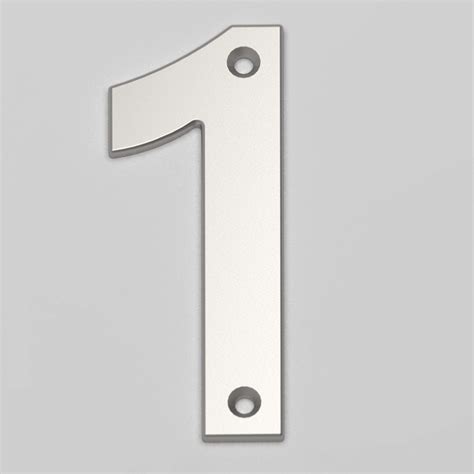 Number 1 Symbol 3d Model By Sanchiesp