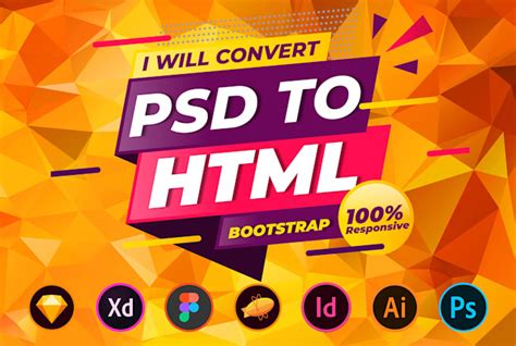 Convert Figma To Html Psd To Html Xd To Html Responsive Website