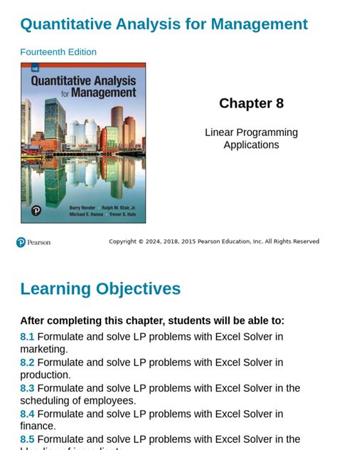 Ch 8 Linear Programming Applications Pdf Nutrition Diet And Nutrition