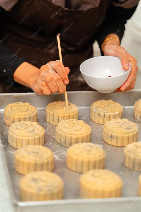Premium Photo Mooncake Making Process A Mooncake Is A Chinese Bakery Product Traditionally