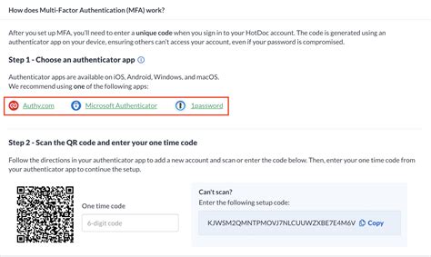how can i enable disable multi factor authentication for my account